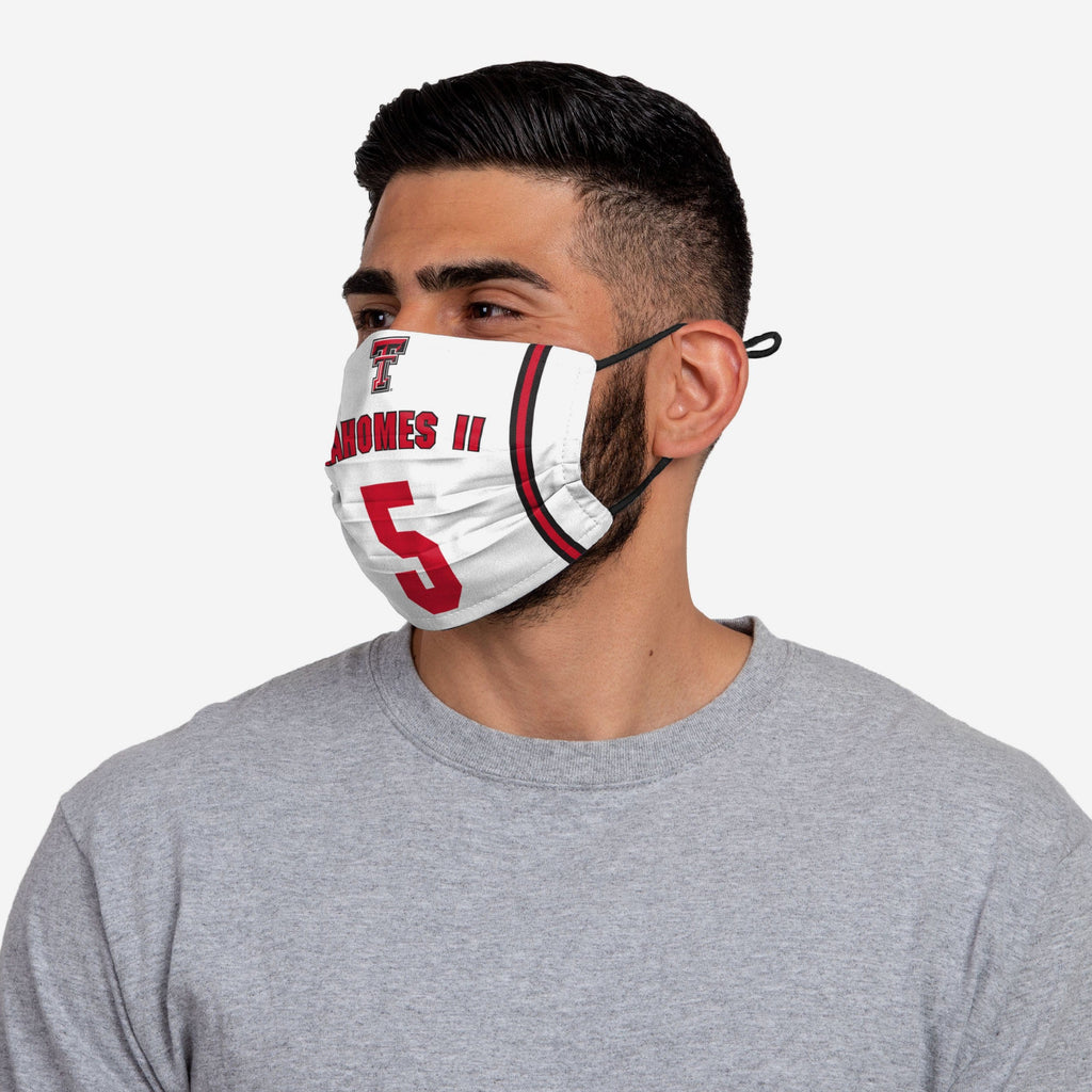 Patrick Mahomes Texas Tech Red Raiders Adjustable Face Cover FOCO