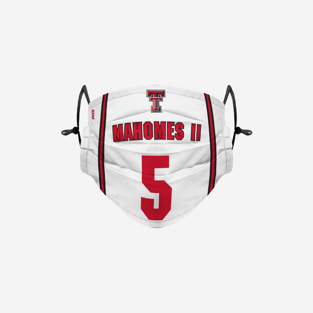Patrick Mahomes Texas Tech Red Raiders Adjustable Face Cover FOCO