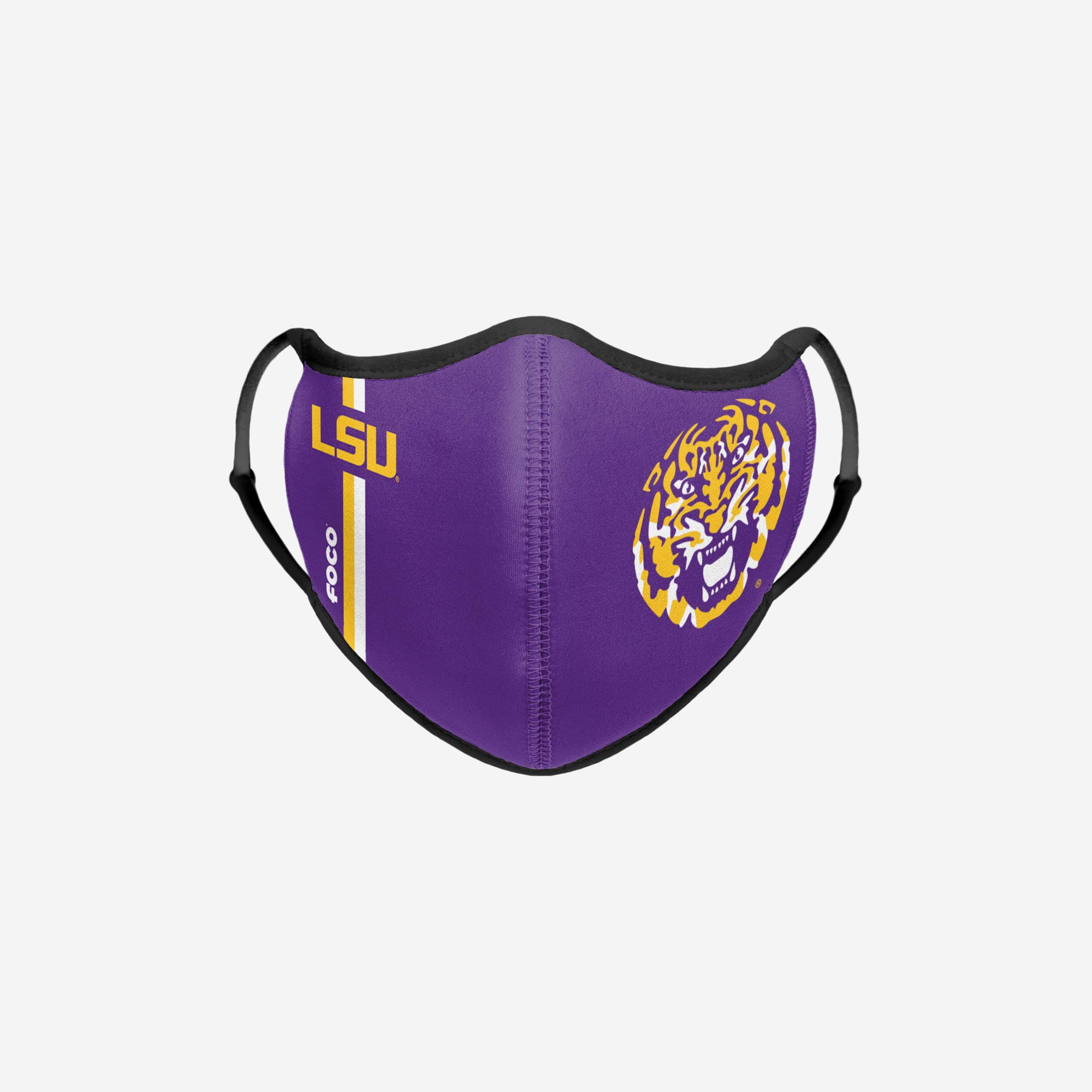 LSU Tigers On-Field Sideline Coach Sport Face Cover FOCO