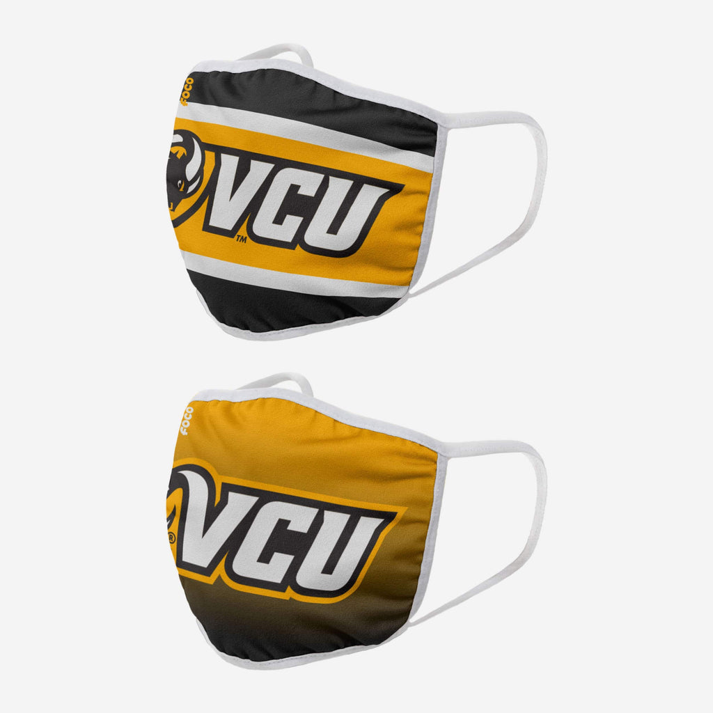 VCU Rams Printed 2 Pack Face Cover FOCO