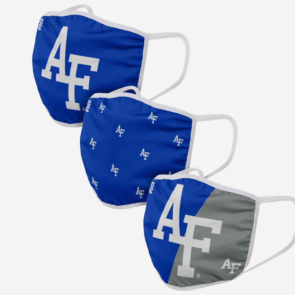 Air Force Falcons 3 Pack Face Cover FOCO