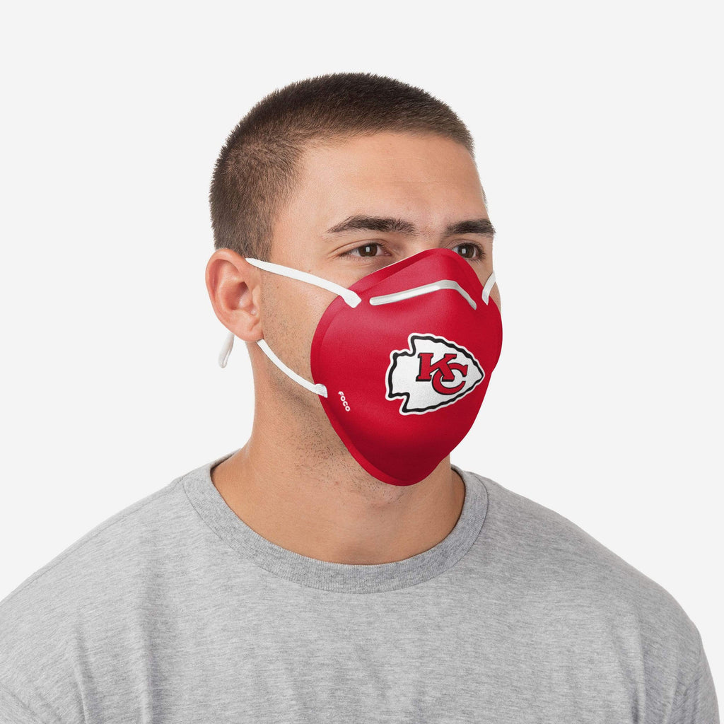 Kansas City Chiefs Big Logo Cone Face Cover FOCO