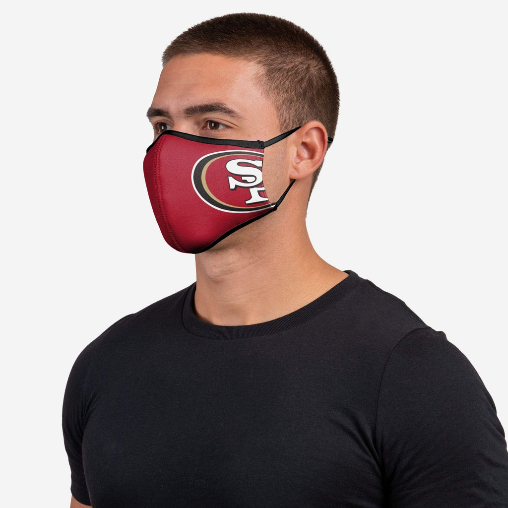 San Francisco 49ers Sport 3 Pack Face Cover FOCO
