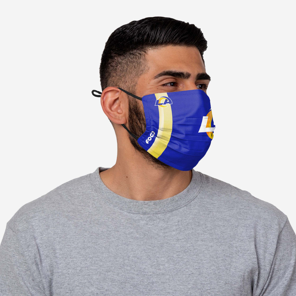 Los Angeles Rams On-Field Sideline Logo Face Cover FOCO
