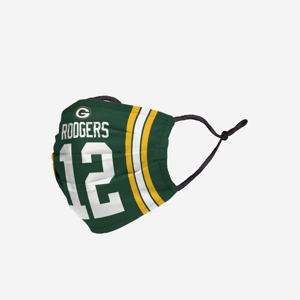 Aaron Rodgers Green Bay Packers Adjustable Face Cover FOCO