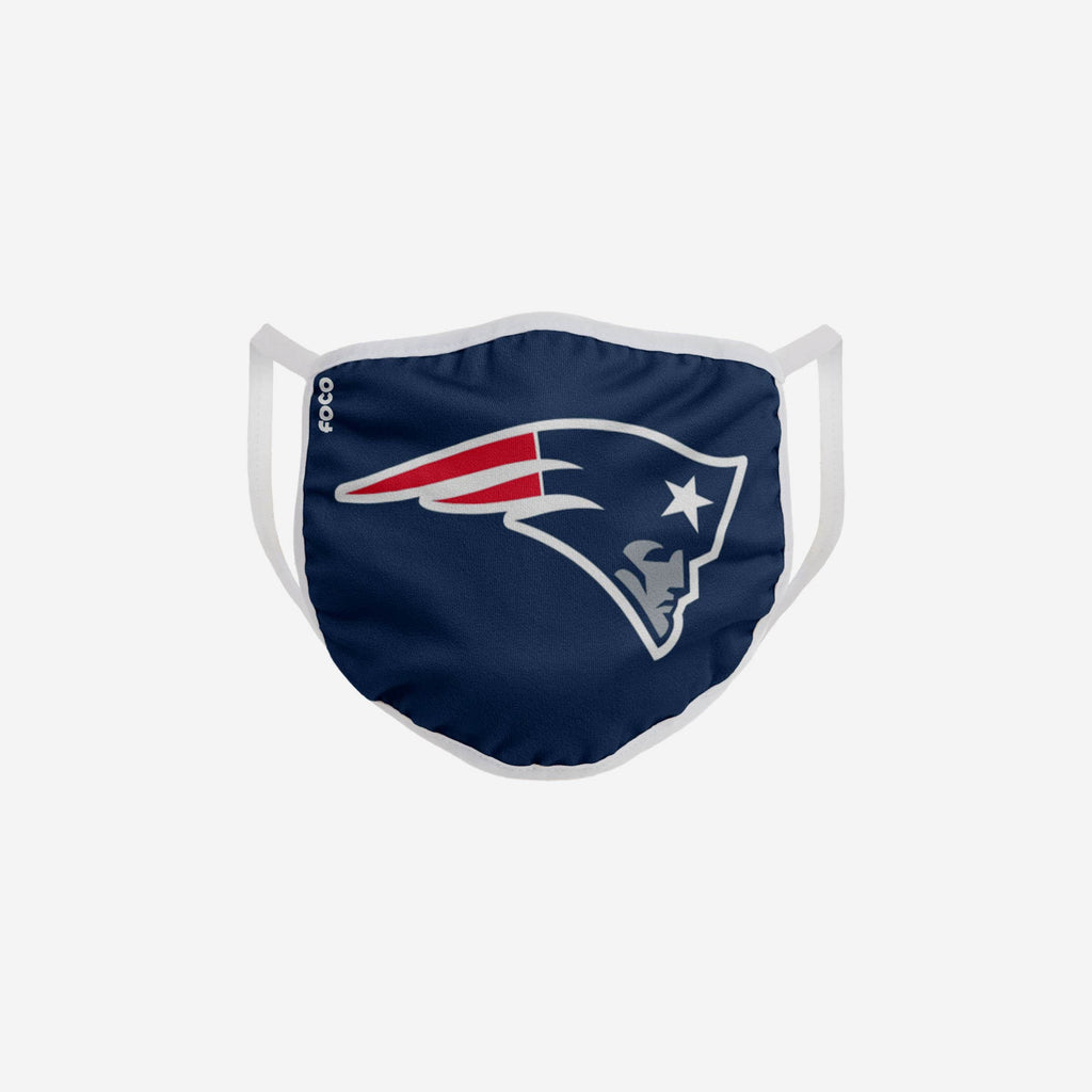 New England Patriots Solid Big Logo Face Cover FOCO