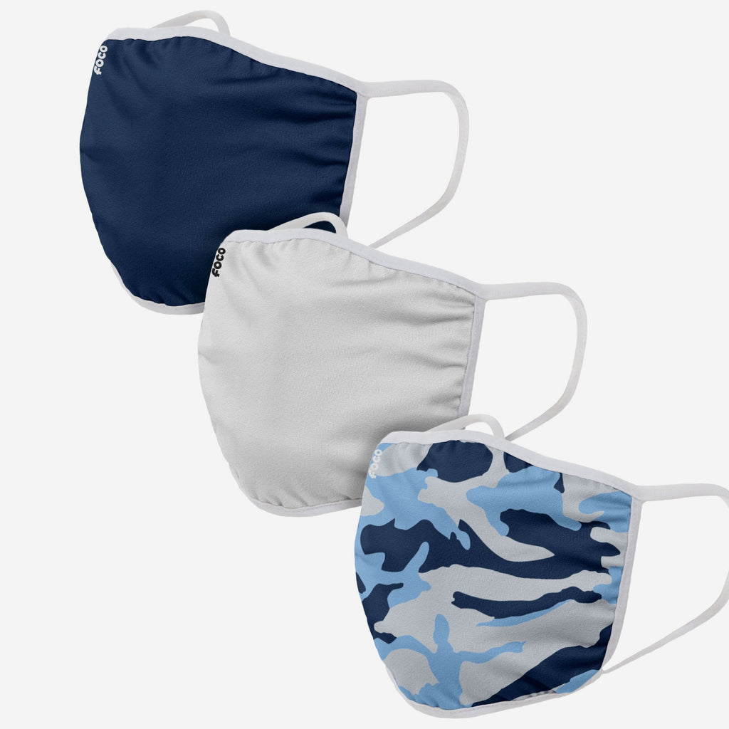 Blue Blend 3 Pack Face Cover FOCO