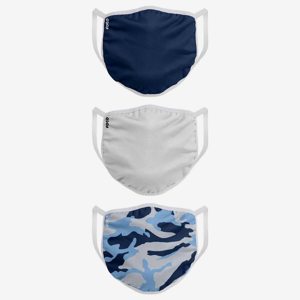Blue Blend 3 Pack Face Cover FOCO