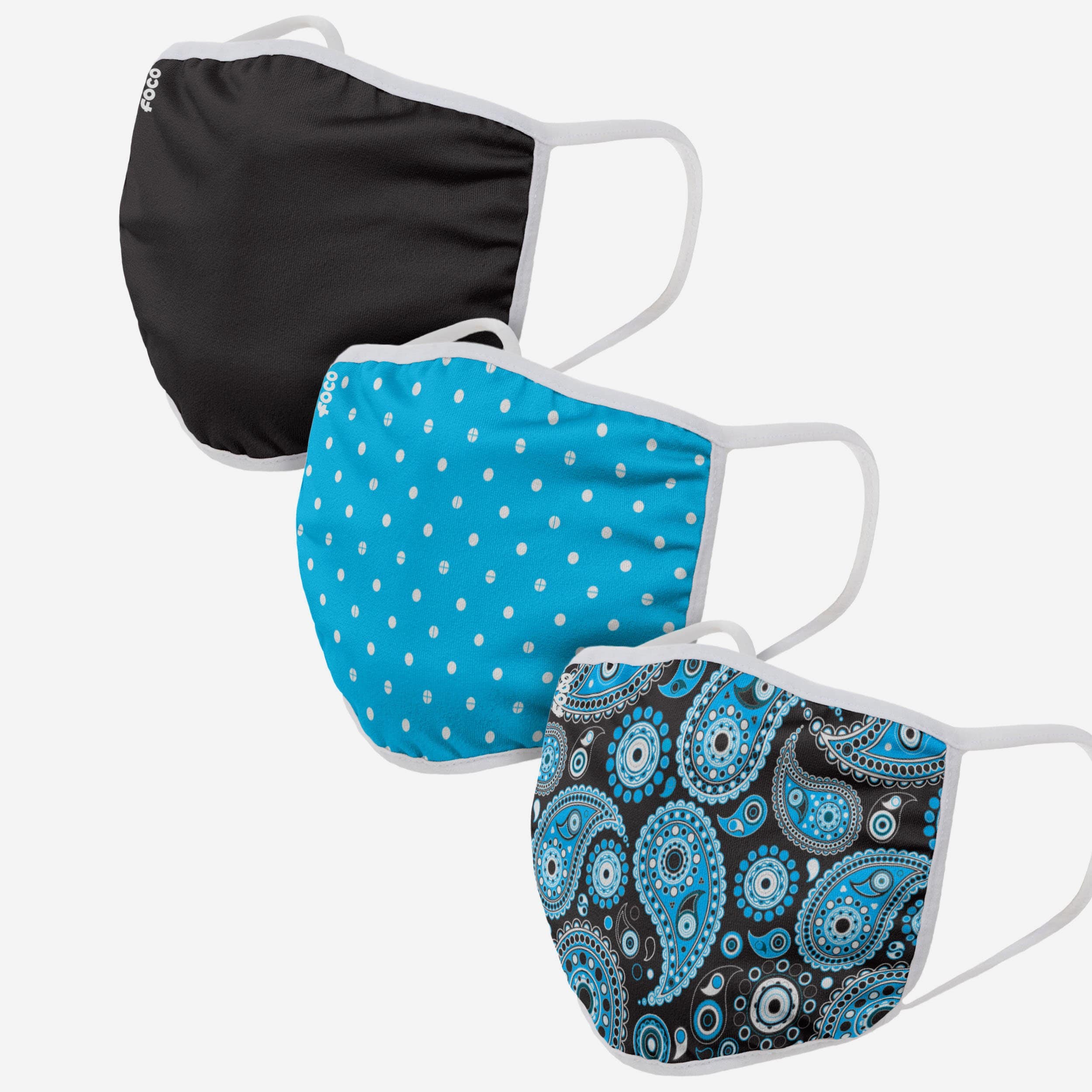 Blue-Prints 3 Pack Face Cover FOCO