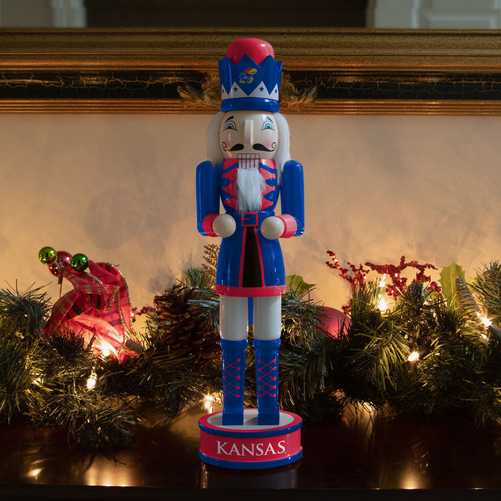 Kansas Jayhawks Team Spirit Nutcracker FOCO