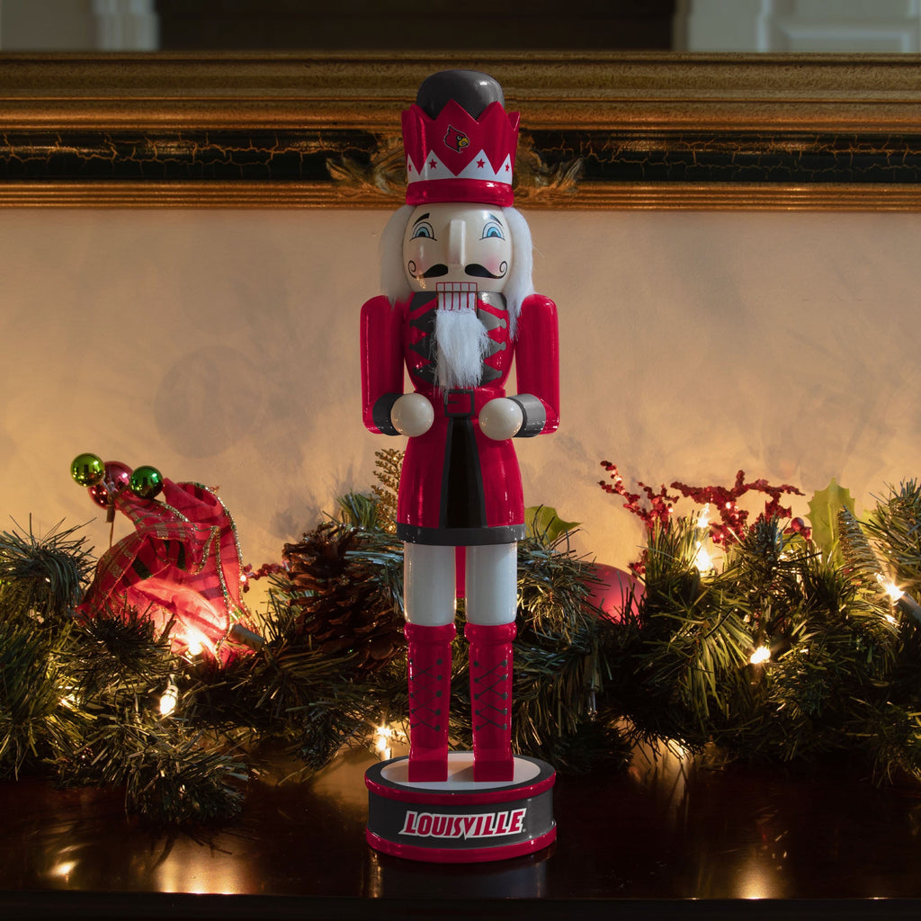 Louisville Cardinals Team Spirit Nutcracker FOCO