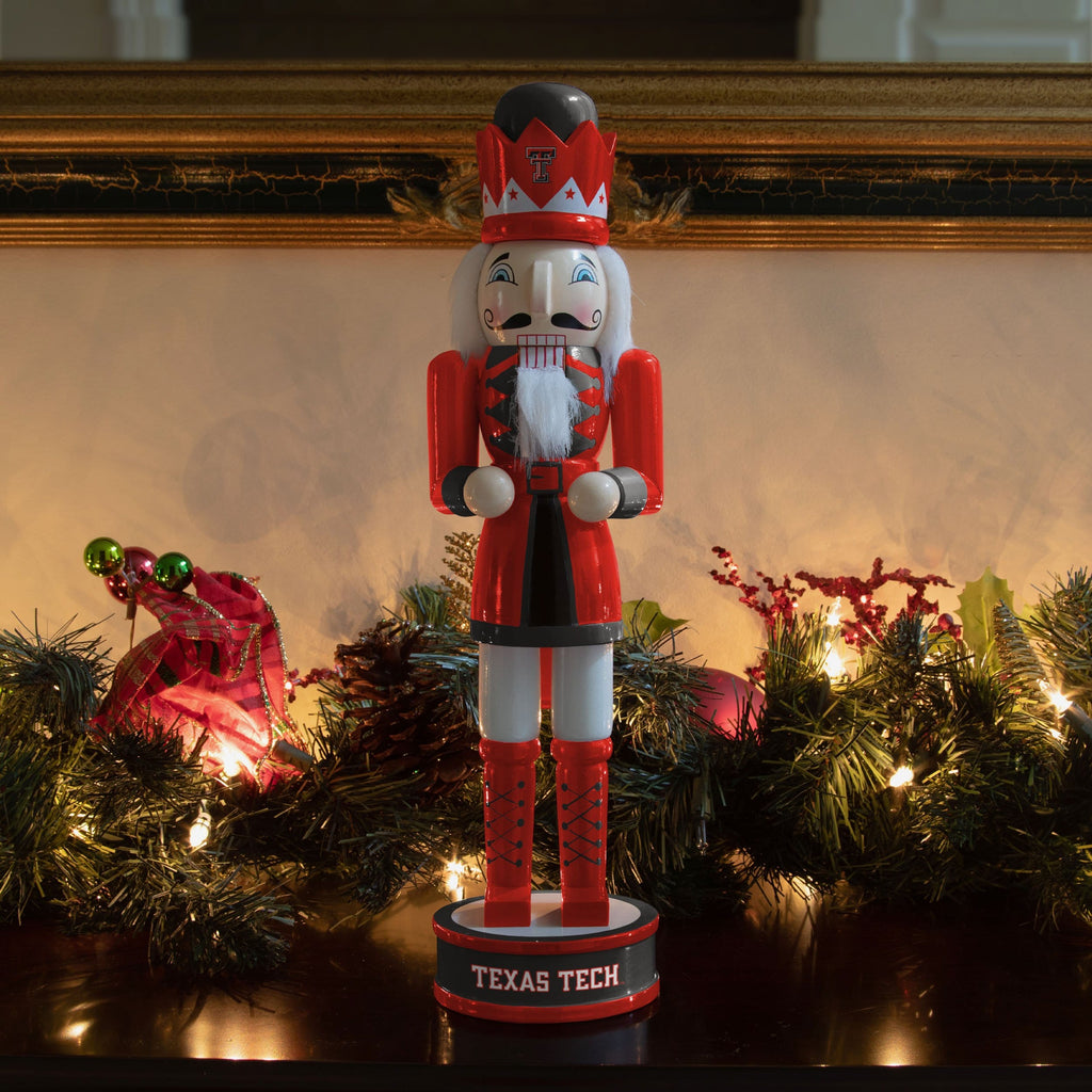 Texas Tech Red Raiders Team Spirit Nutcracker FOCO