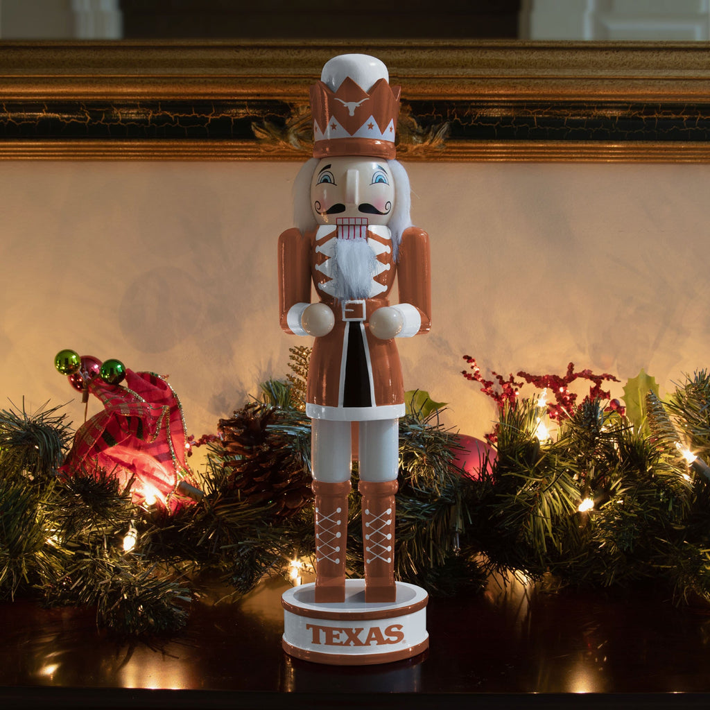 Texas Longhorns Team Spirit Nutcracker FOCO