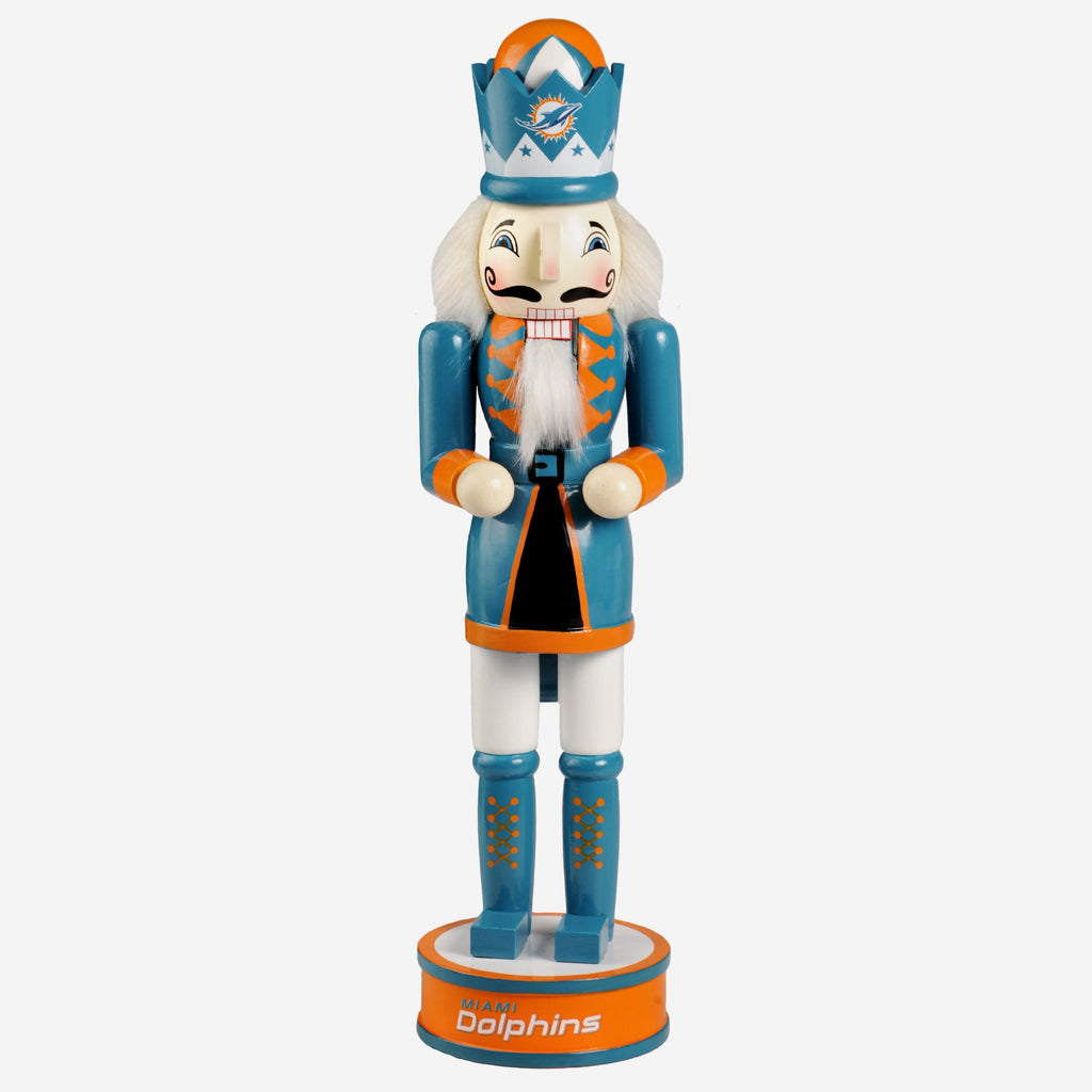 Miami Dolphins Holiday Nutcracker FOCO