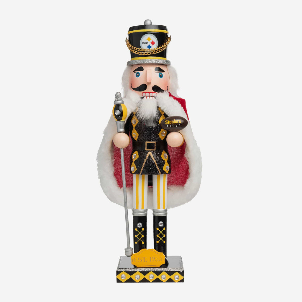 Pittsburgh Steelers Glitter Nutcracker FOCO
