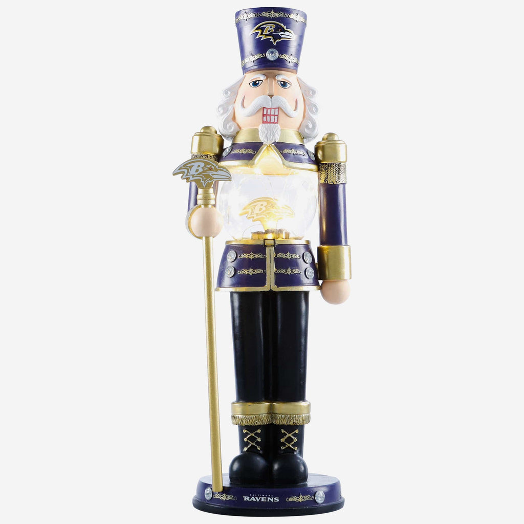 Baltimore Ravens Light Up Nutcracker FOCO