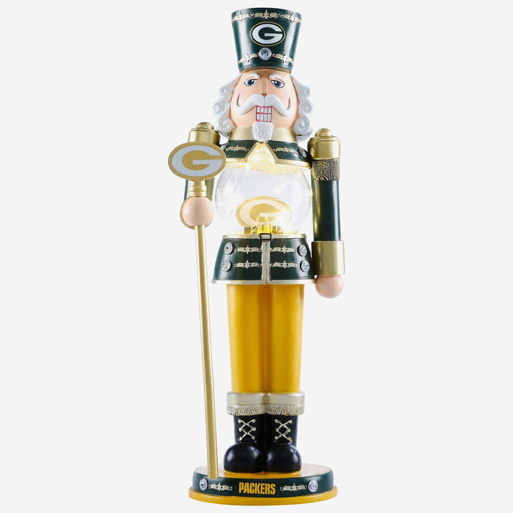 Green Bay Packers Light Up Nutcracker FOCO