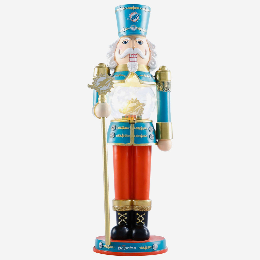Miami Dolphins Light Up Nutcracker FOCO