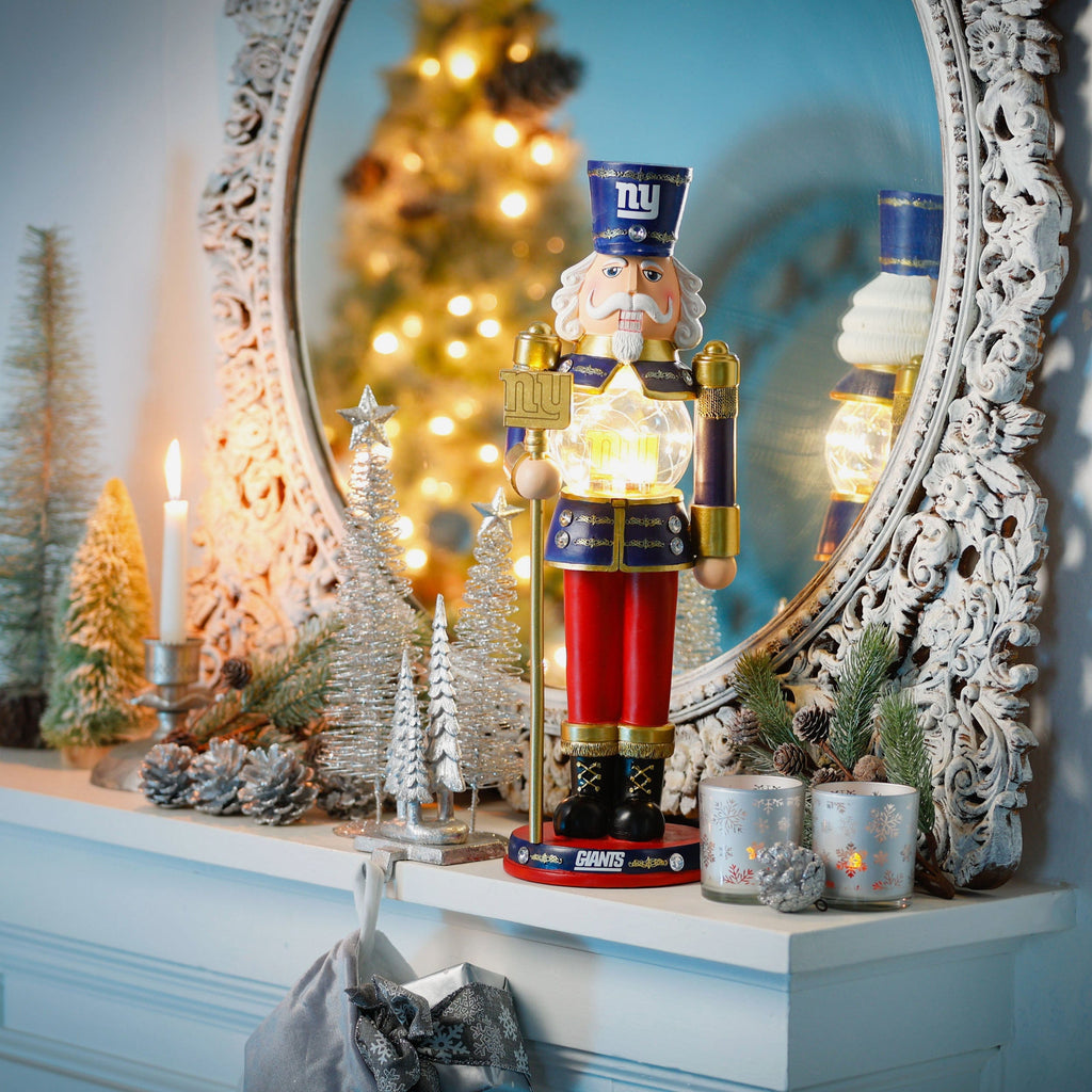 New York Giants Light Up Nutcracker FOCO