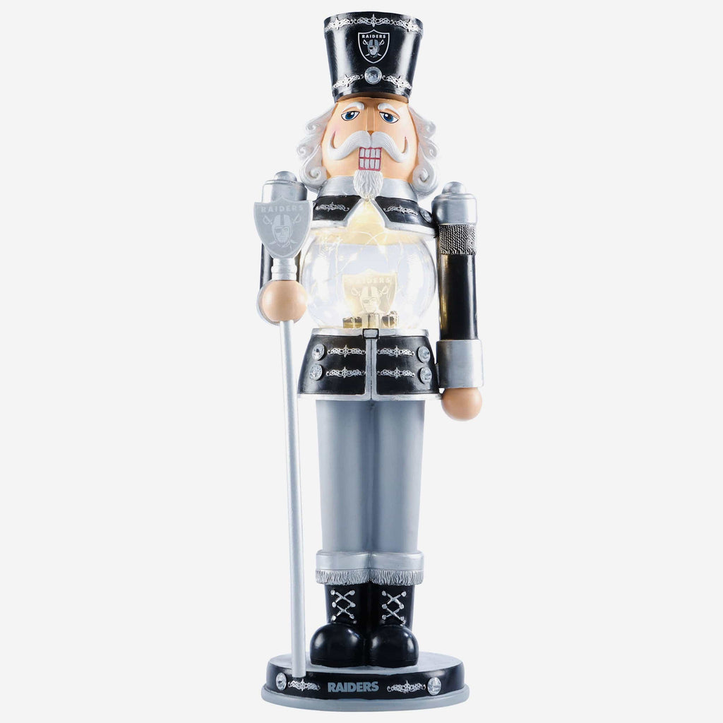 Las Vegas Raiders Light Up Nutcracker FOCO