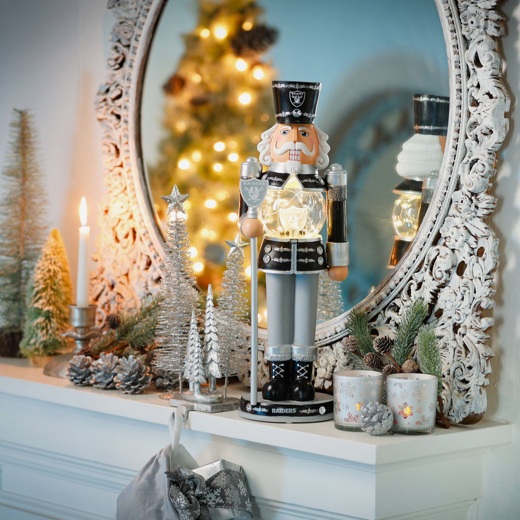 Las Vegas Raiders Light Up Nutcracker FOCO