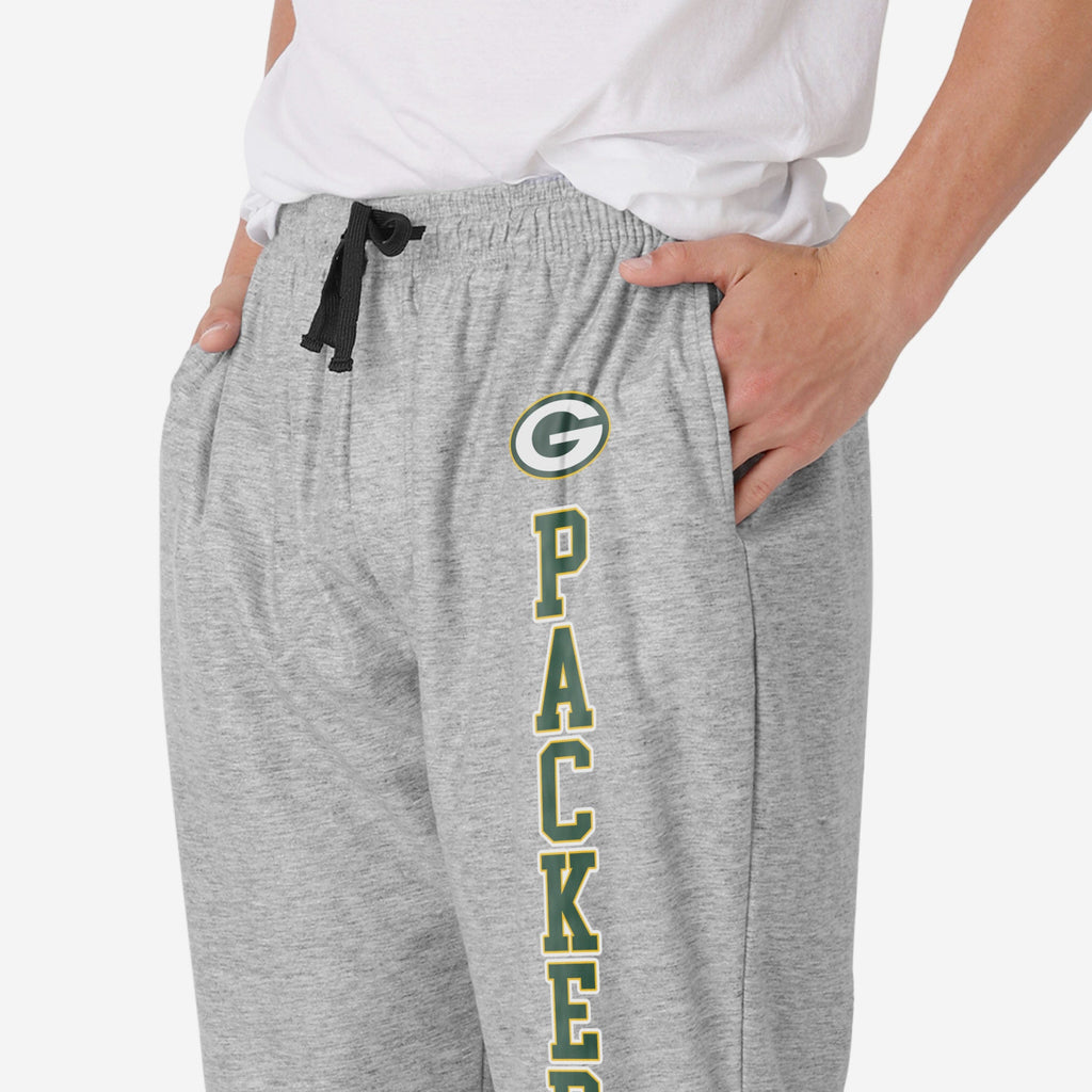 Green Bay Packers Athletic Gray Lounge Pants FOCO