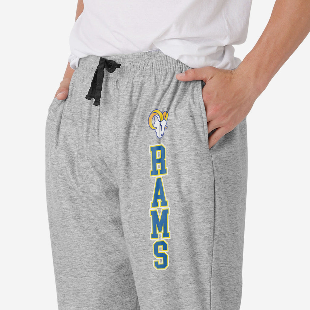 Los Angeles Rams Athletic Gray Lounge Pants FOCO