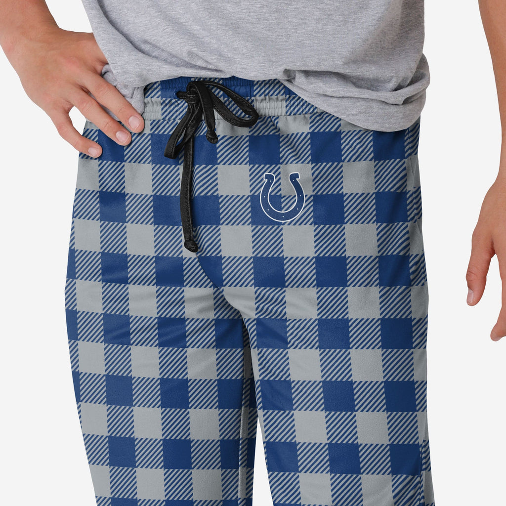 Indianapolis Colts Buffalo Check Lounge Pants FOCO
