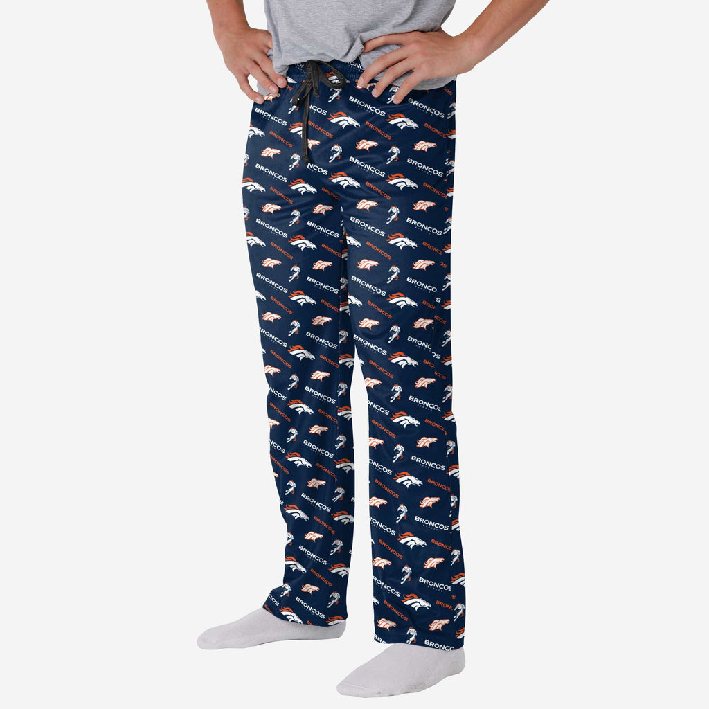 Denver Broncos Repeat Print Lounge Pants FOCO