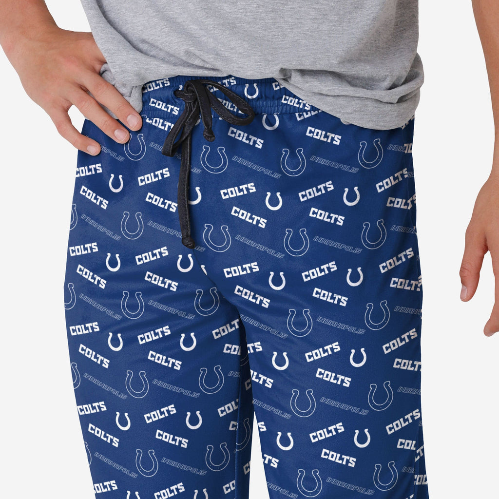 Indianapolis Colts Repeat Print Lounge Pants FOCO