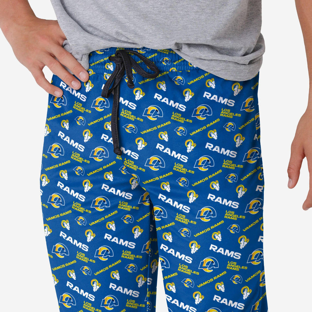 Los Angeles Rams Repeat Print Lounge Pants FOCO