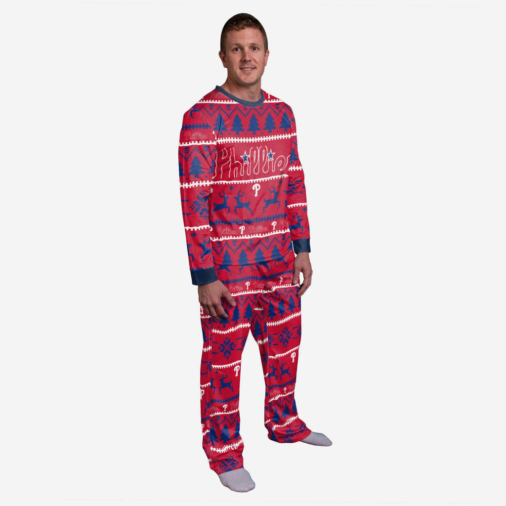 Philadelphia Phillies Family Holiday Pajamas FOCO