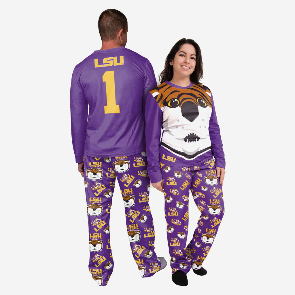 Mike the Tiger LSU Tigers Mascot Pajamas FOCO