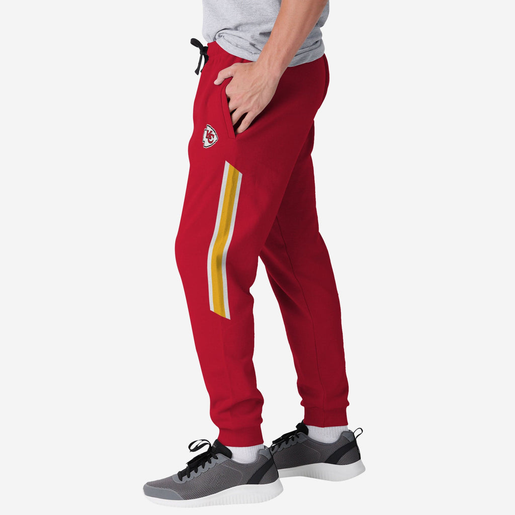 Kansas City Chiefs Team Stripe Joggers FOCO