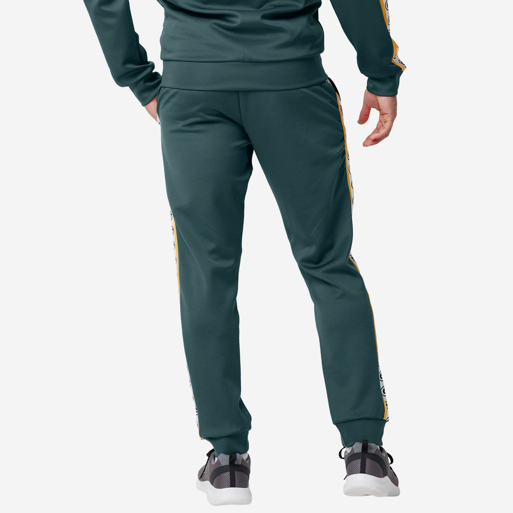 Green Bay Packers Stripe Logo Track Pants FOCO