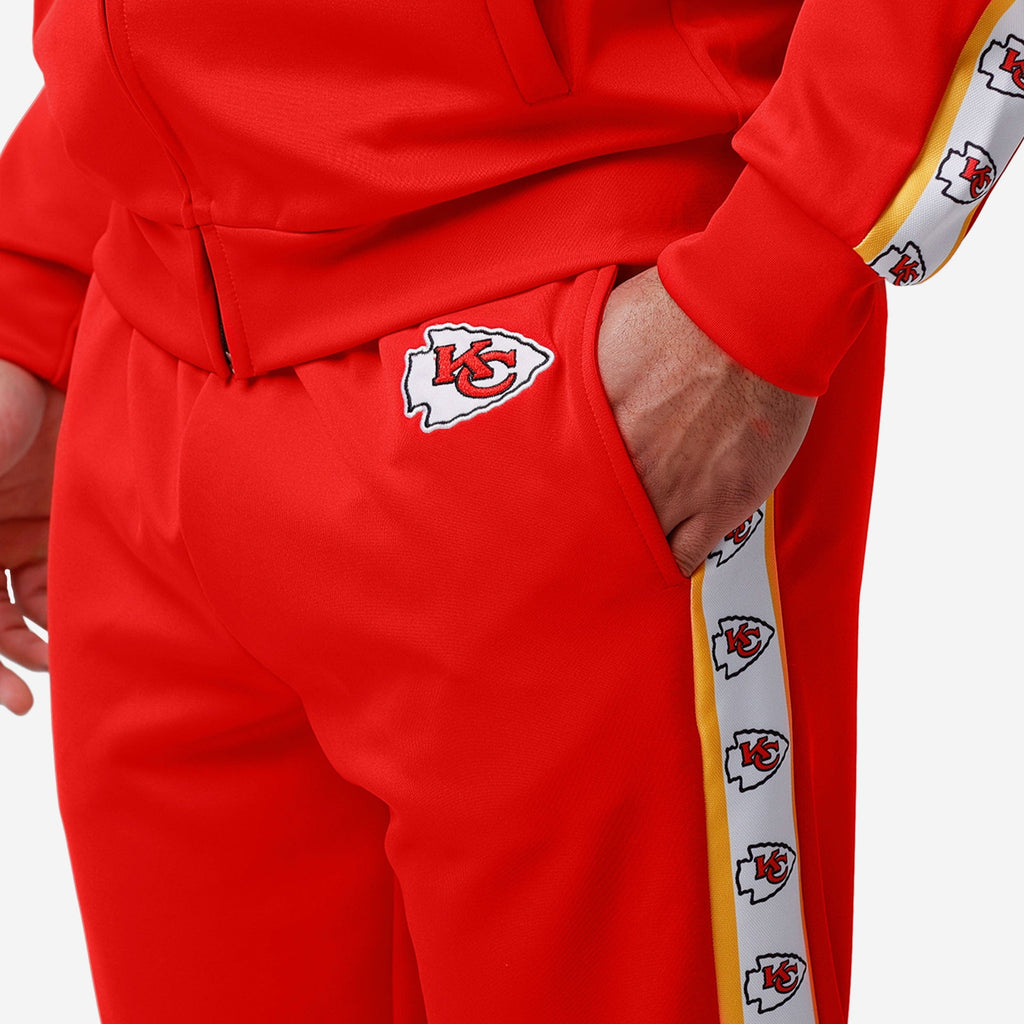 Kansas City Chiefs Stripe Logo Track Pants FOCO