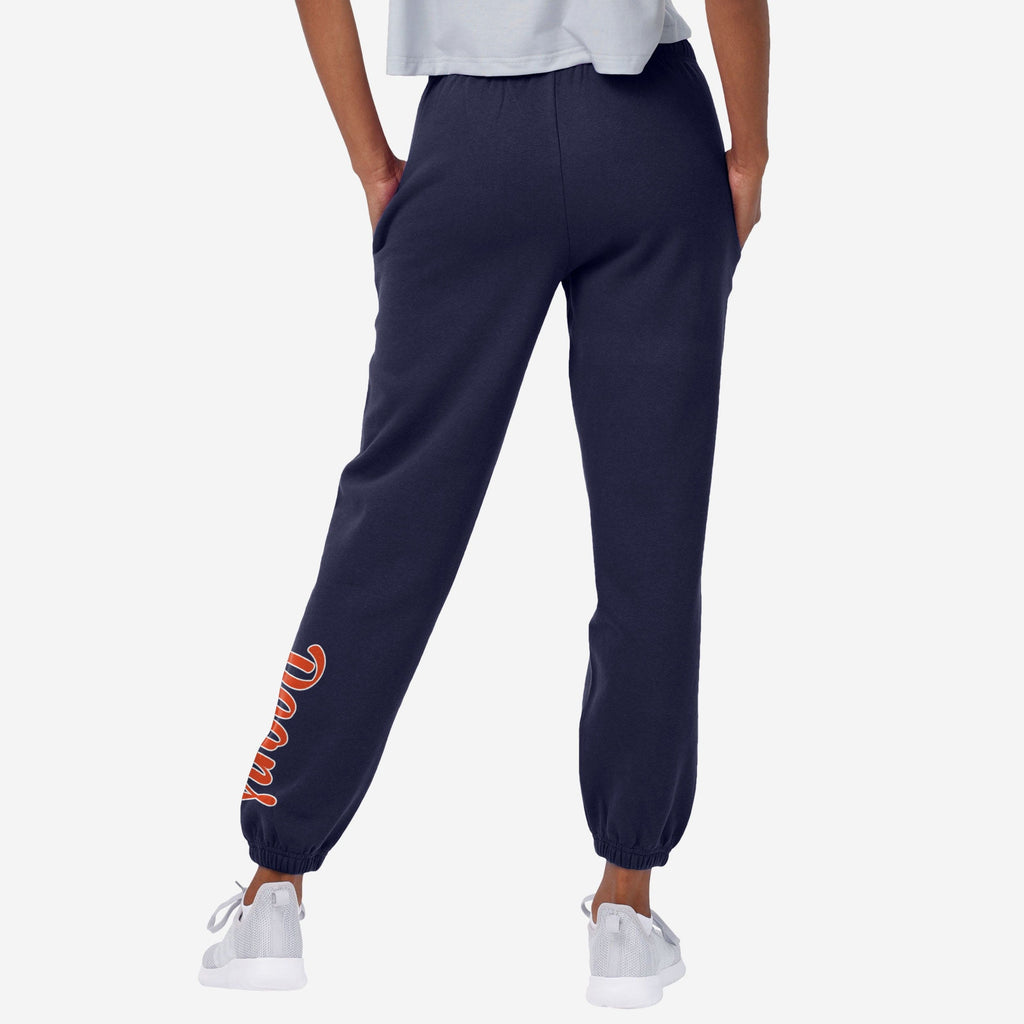 Chicago Bears Womens Script Wordmark Team Color Sweatpants FOCO
