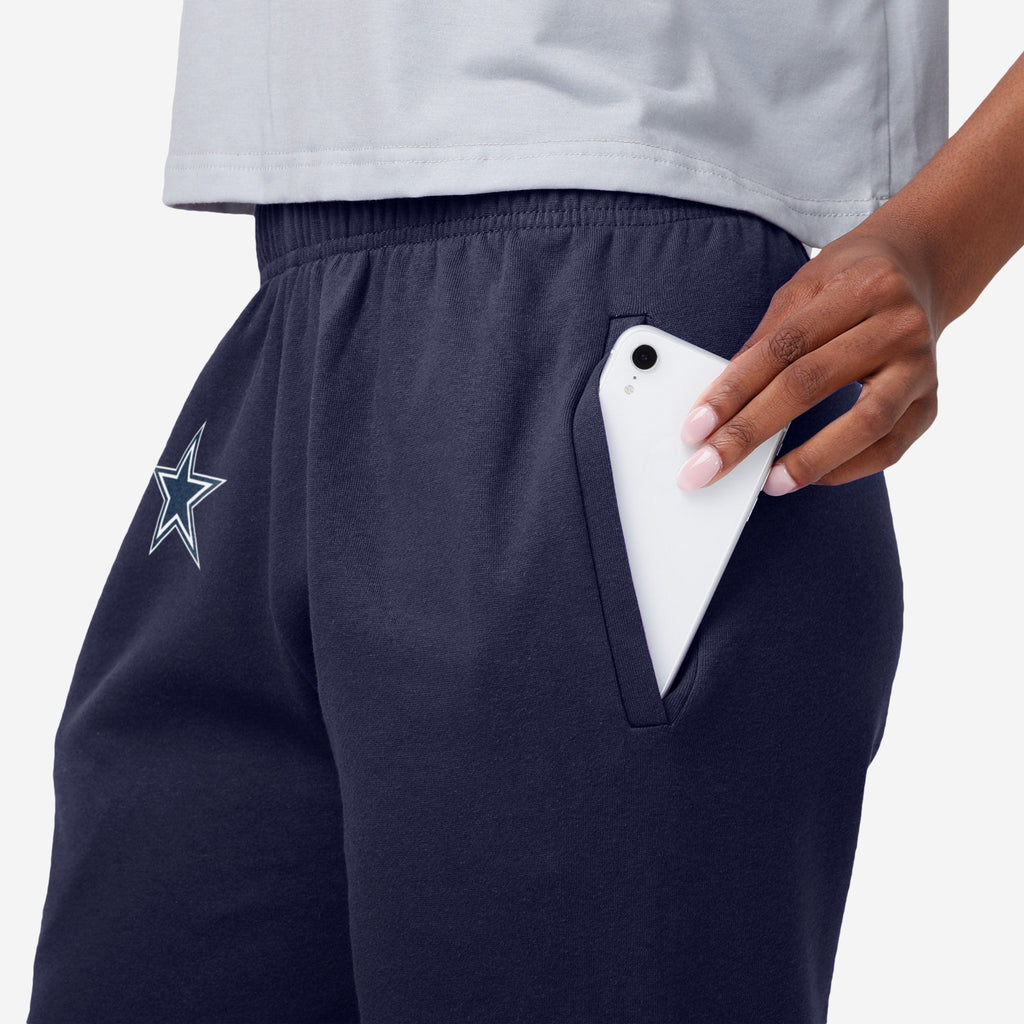 Dallas Cowboys Womens Script Wordmark Team Color Sweatpants FOCO