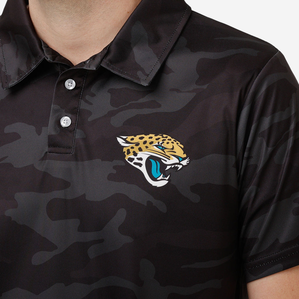 Jacksonville Jaguars Color Camo Polyester Polo FOCO