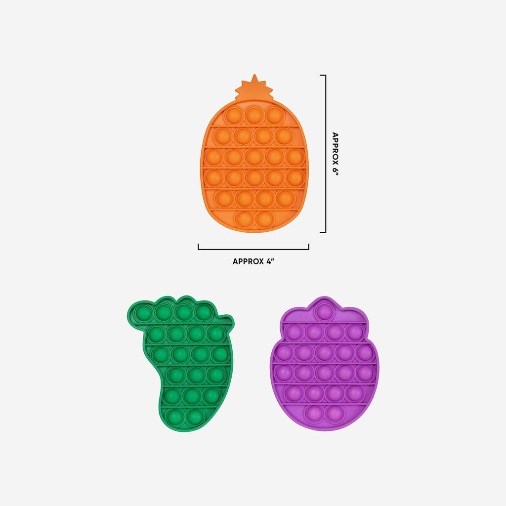 Garden Variety 3 Pack Push-Itz Fidget FOCO
