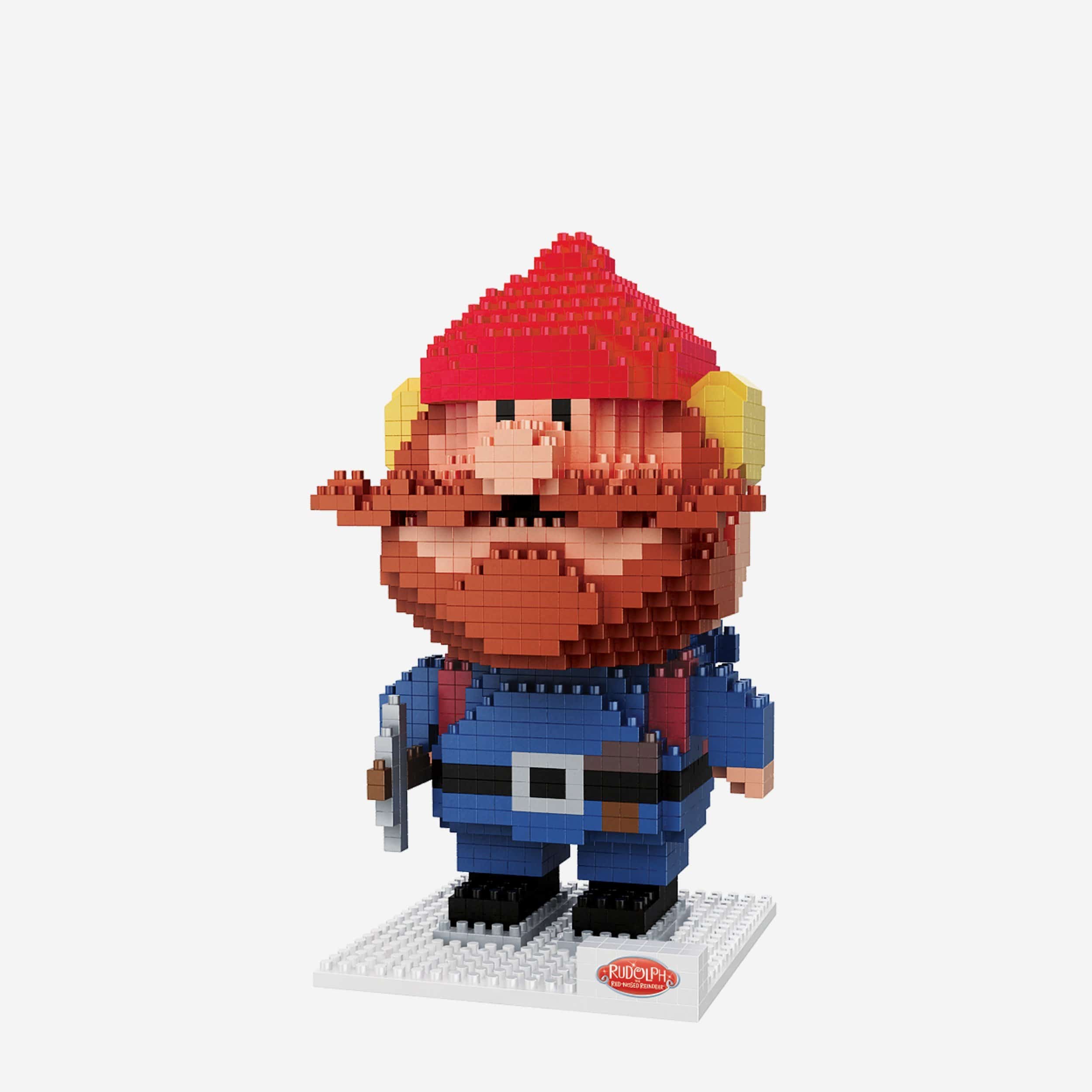 Yukon Cornelius Rudolph the Red Nosed Reindeer BRXLZ Character FOCO