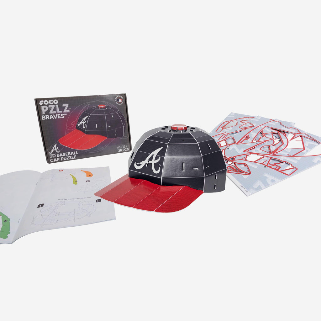 Atlanta Braves PZLZ Baseball Cap FOCO