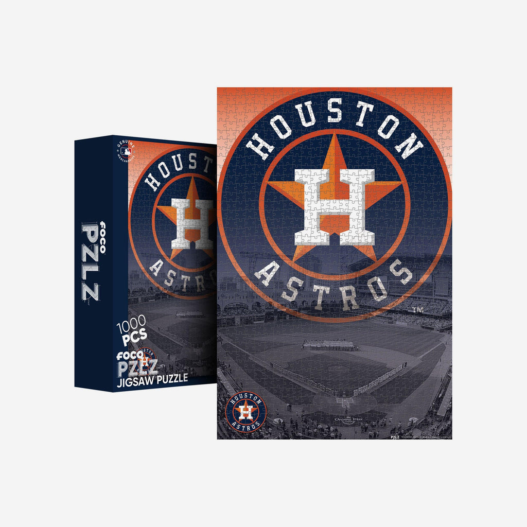 Houston Astros Minute Maid Park Stadium 1000 Piece Jigsaw Puzzle PZLZ FOCO