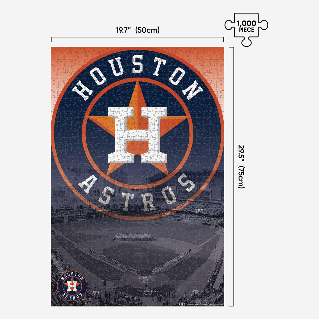 Houston Astros Minute Maid Park Stadium 1000 Piece Jigsaw Puzzle PZLZ FOCO