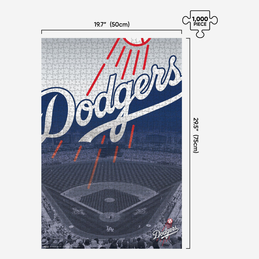 Los Angeles Dodgers Dodger Stadium 1000 Piece Jigsaw Puzzle PZLZ FOCO