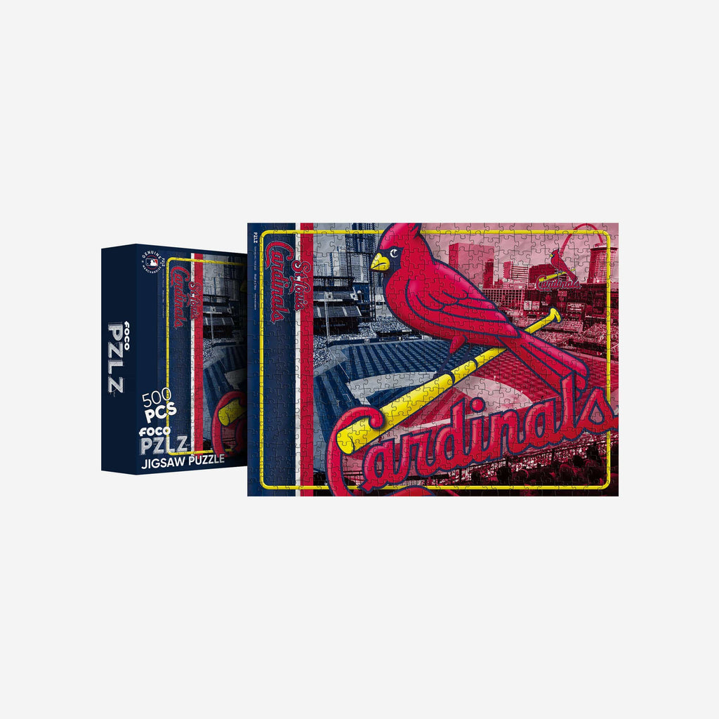 St Louis Cardinals Big Logo 500 Piece Jigsaw Puzzle PZLZ FOCO