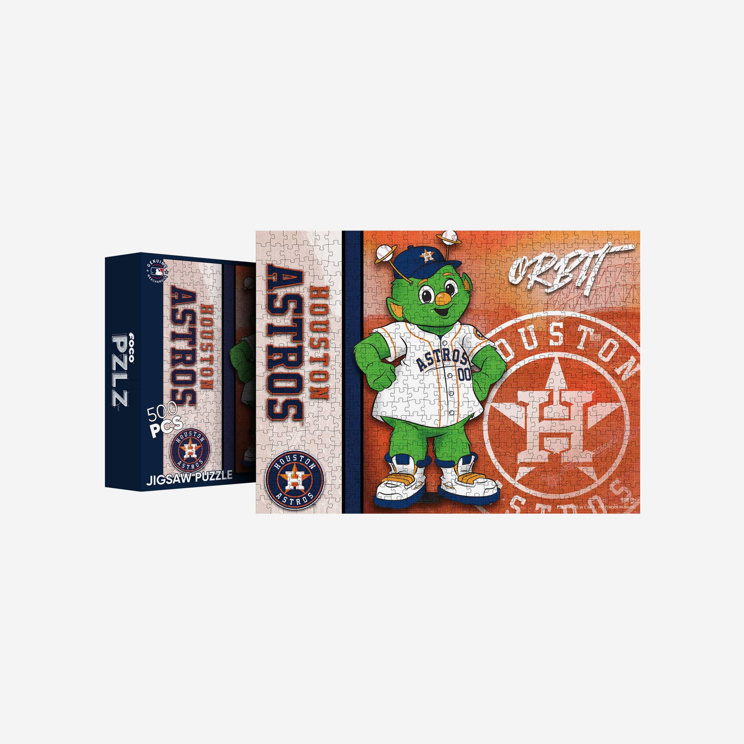 Orbit Houston Astros Mascot 500 Piece Jigsaw Puzzle PZLZ FOCO