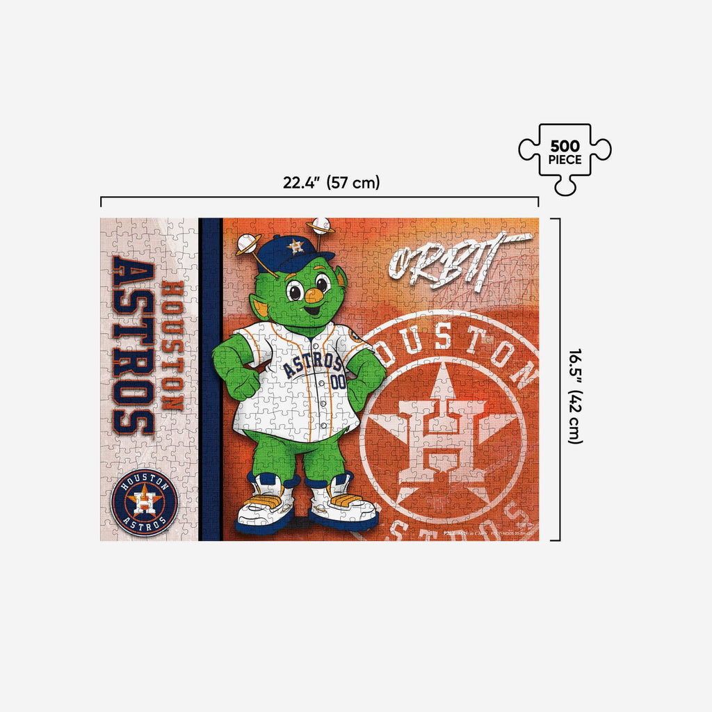 Orbit Houston Astros Mascot 500 Piece Jigsaw Puzzle PZLZ FOCO