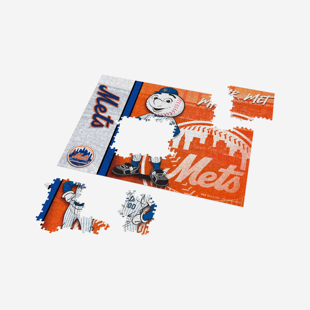 Mr Met New York Mets Mascot 500 Piece Jigsaw Puzzle PZLZ FOCO