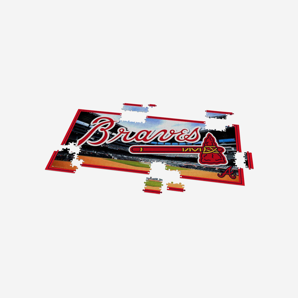 Atlanta Braves Truist Park 500 Piece Stadiumscape Jigsaw Puzzle PZLZ FOCO